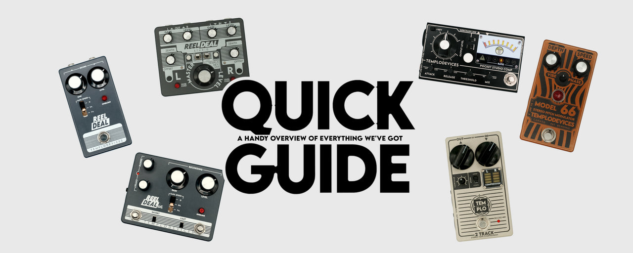 TEMPLODEVICES Battery Amps & Pedals - Templo Devices